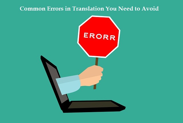 Avoid These 8 Common Errors in Translation - Glotasia